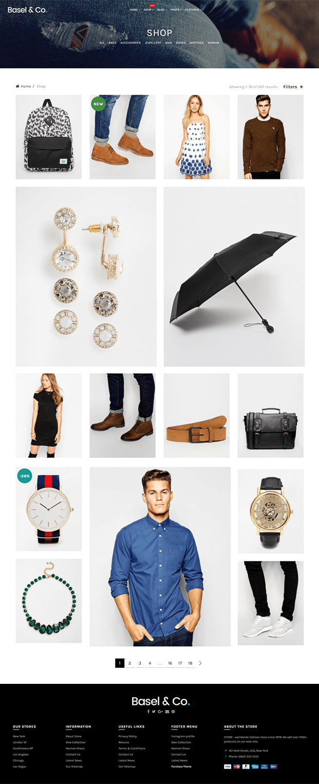 Basel - Premium eCommerce WordPress Theme | InkThemes