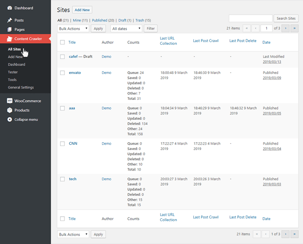 WP Content Crawler - WordPress Crawler Plugin For Web | InkThemes