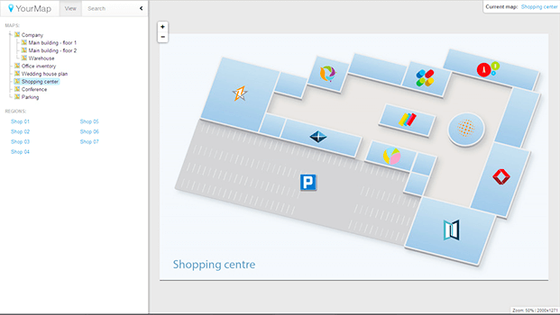 YourMap - Custom Floor Map PHP Script | InkThemes