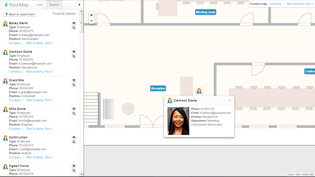 YourMap - Custom Floor Map PHP Script | InkThemes
