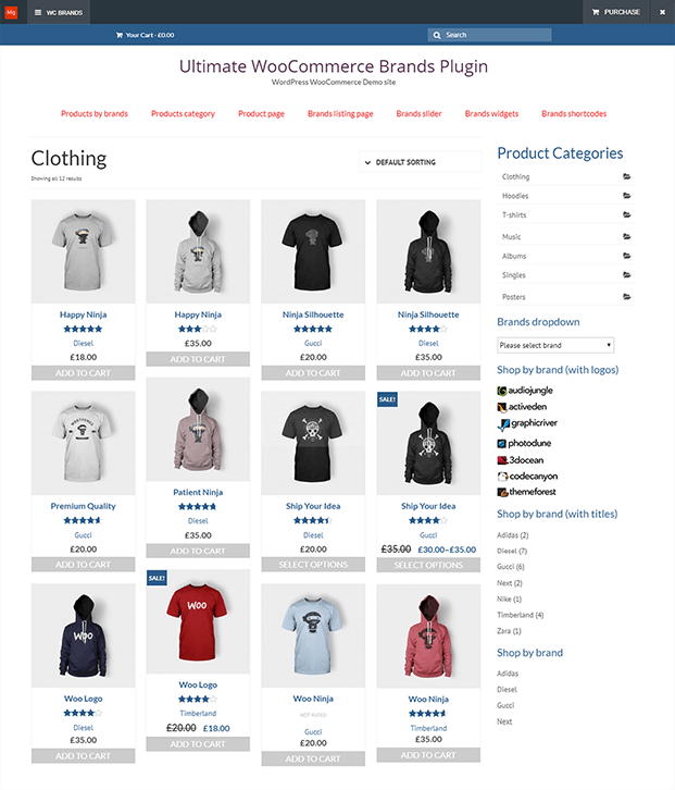 Ultimate WooCommerce Brands Plugin For WordPress | InkThemes