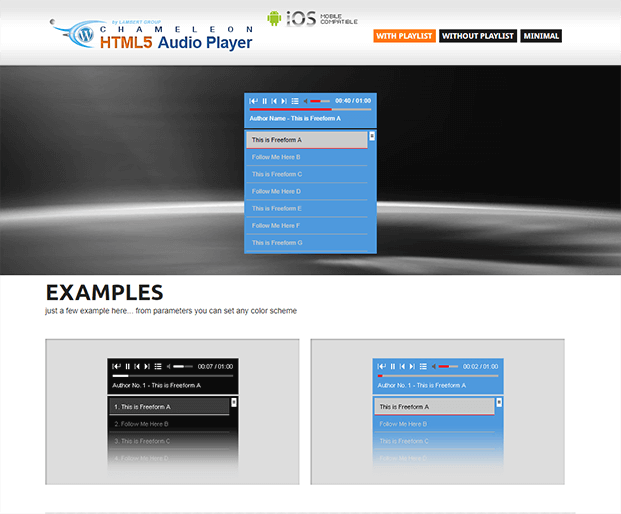 Premium WordPress HTML5 Audio Player Plugin | InkThemes Premium WordPress HTML5 Audio Player Plugin | InkThemes