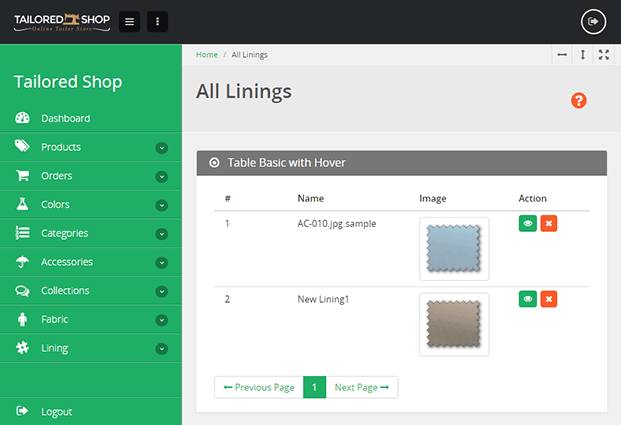 Tailored Shop - Tailor Shop Software PHP Script | InkThemes