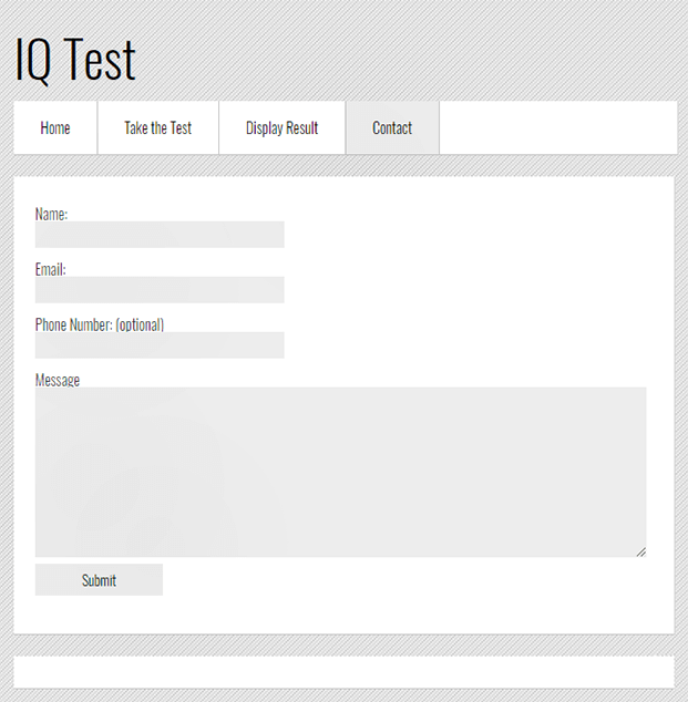 Test Your IQ - Advanced PHP IQ Test Script | InkThemes