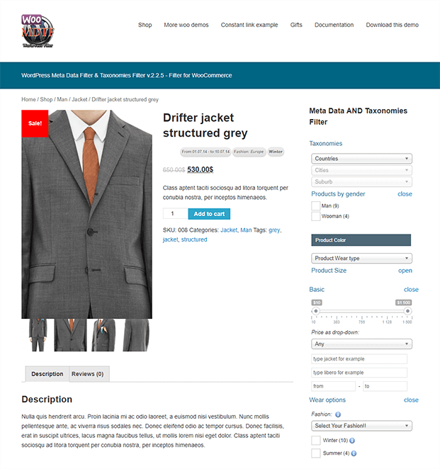 Wordpress Meta Data And Taxonomies Filter Plugin Inkthemes