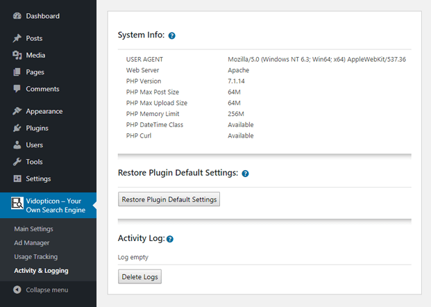 Vidopticon - WordPress Custom Video Search Plugin | InkThemes