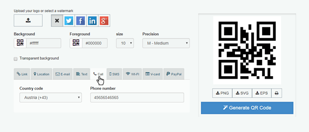 QRcdr - QR Code Generator PHP Script | InkThemes