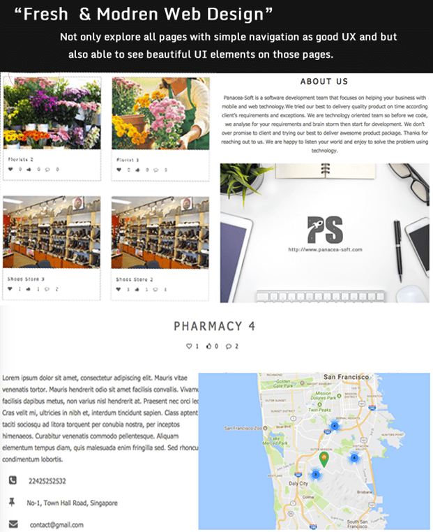 CitiesDirectory - Web App PHP Script For Mobile Apps | InkThemes