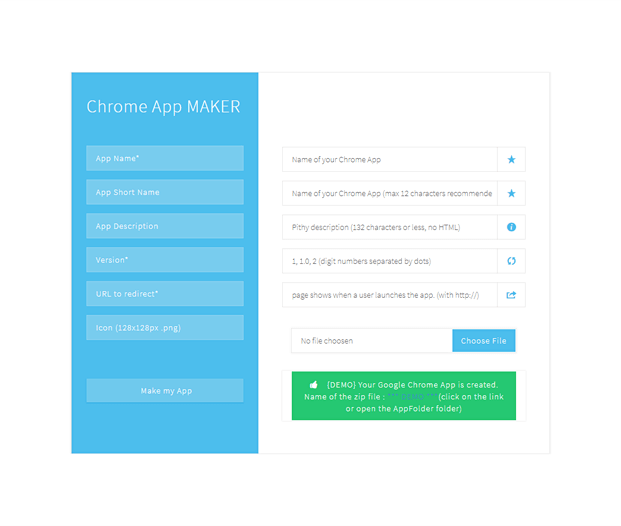 Chrome App Maker - Chrome Extension Creator PHP Script | InkThemes