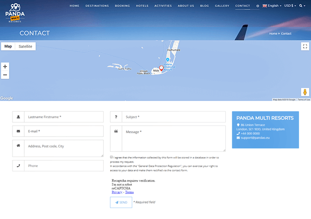 Panda Multi Resorts 7 - PHP Booking System Script | InkThemes