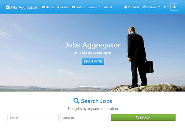 Instant Job Search Engine Aggregator PHP Script | InkThemes