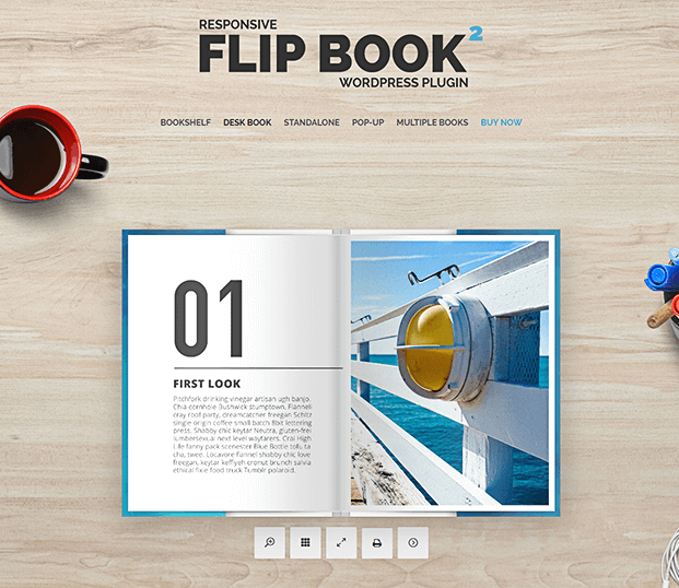 Responsive WordPress FlipBook Plugin | InkThemes