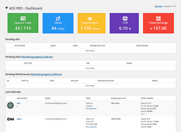 Ads Pro Plugin - WordPress Ad Manager Plugin | InkThemes
