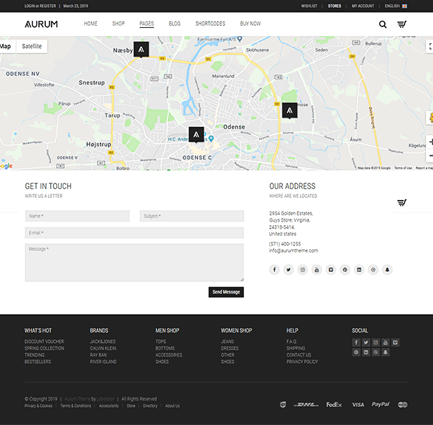 Aurum - Premium WordPress Theme For WooCommerce | InkThemes