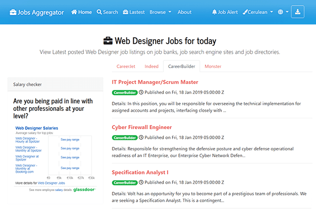 Instant Job Search Engine Aggregator PHP Script | InkThemes