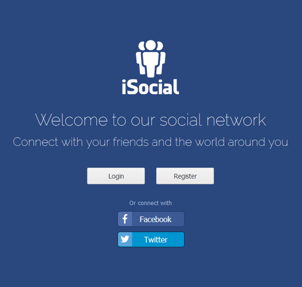 iSocial - Social Networks PHP Script | InkThemes
