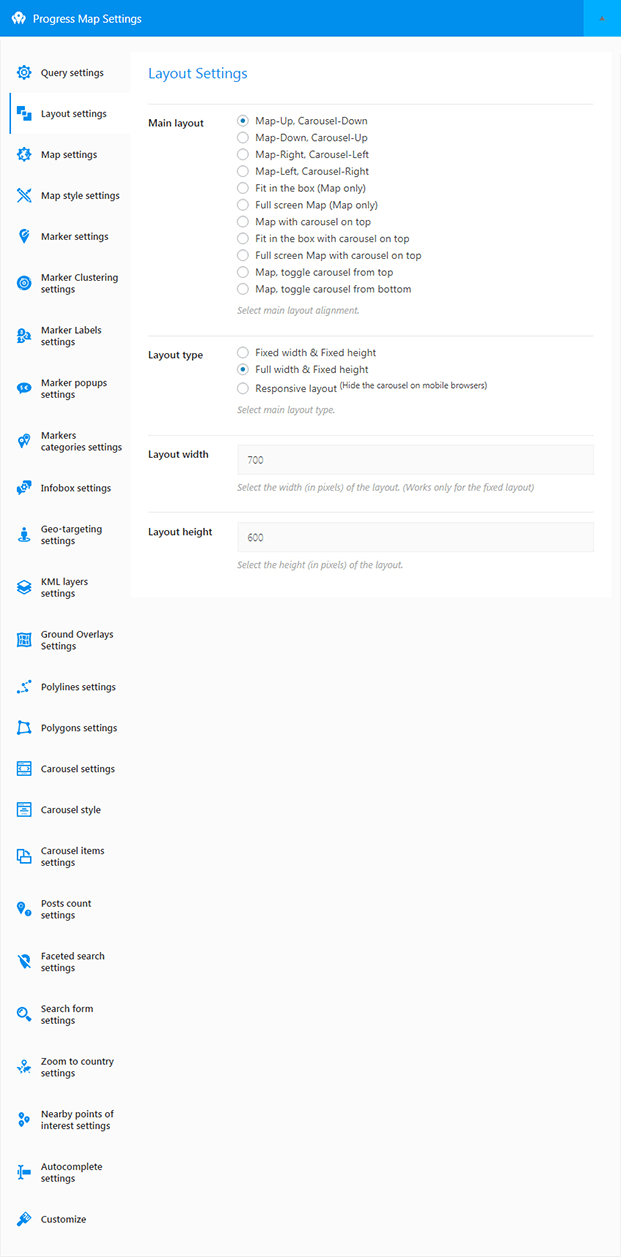 Advanced Progress Map WordPress Plugin | InkThemes