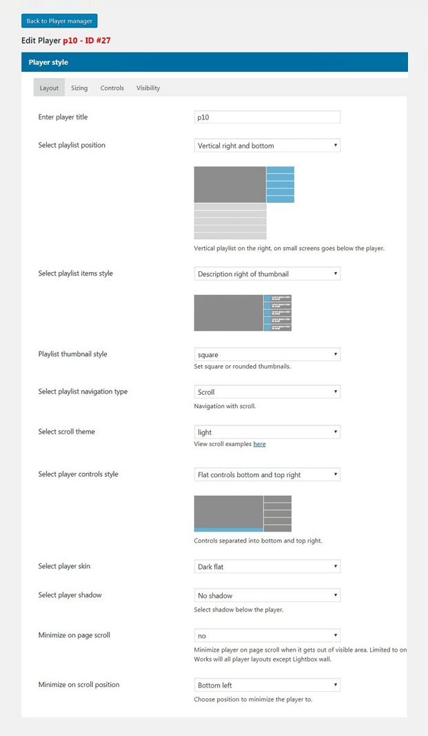 Modern Video Player - WordPress Custom Gallery Plugin | InkThemes