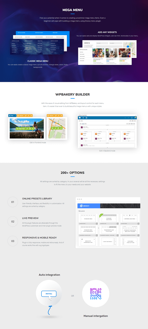 Groovy Menu - Best WordPress Mega Menu Plugin | InkThemes