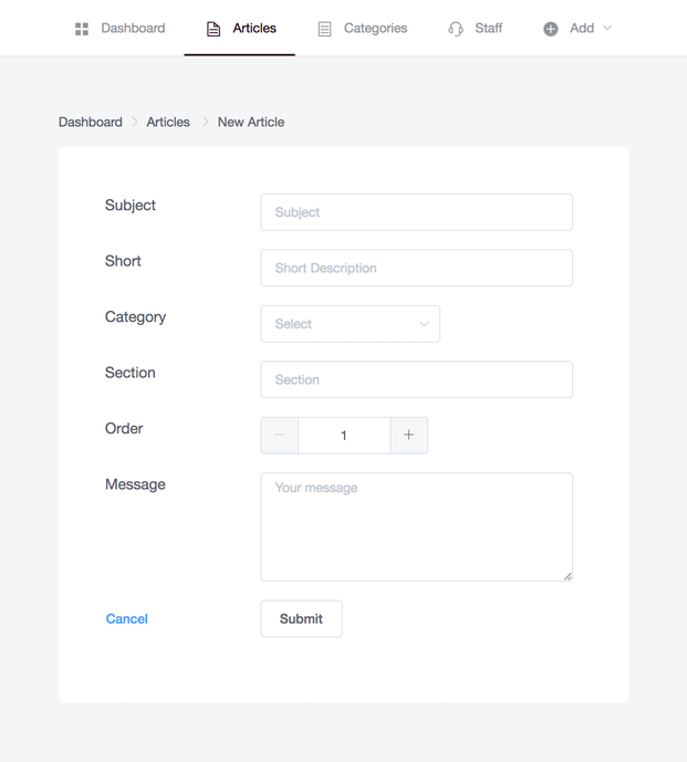 HelpCenter - Knowledge Base PHP Script | InkThemes
