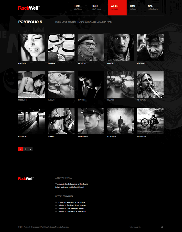 RockWell - Best WordPress Theme For Blog & Portfolio | InkThemes