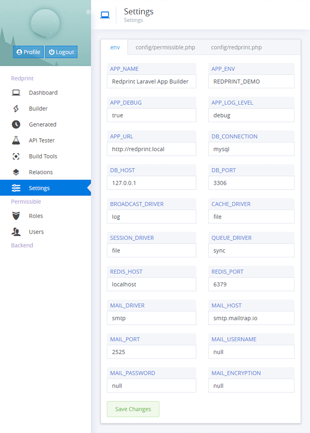 Redprint - Premium App Builder PHP Script | InkThemes