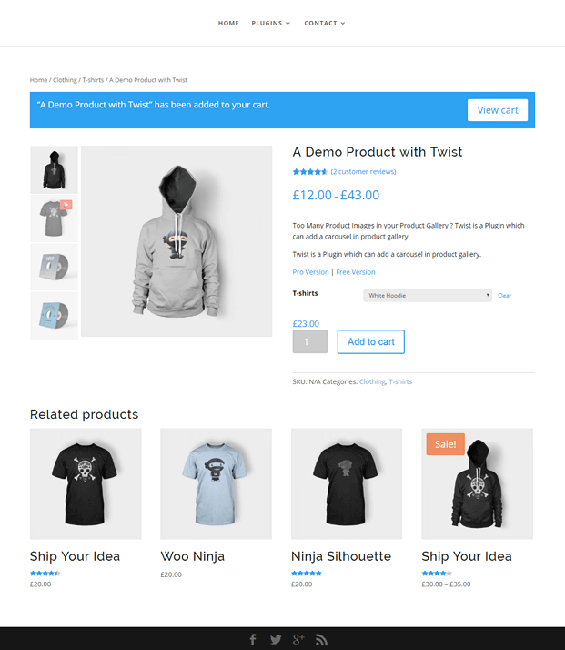 Twist - WP Gallery Slider Plugin For WooCommerce Products | InkThemes Twist - WP Gallery Slider Plugin For WooCommerce Products | InkThemes