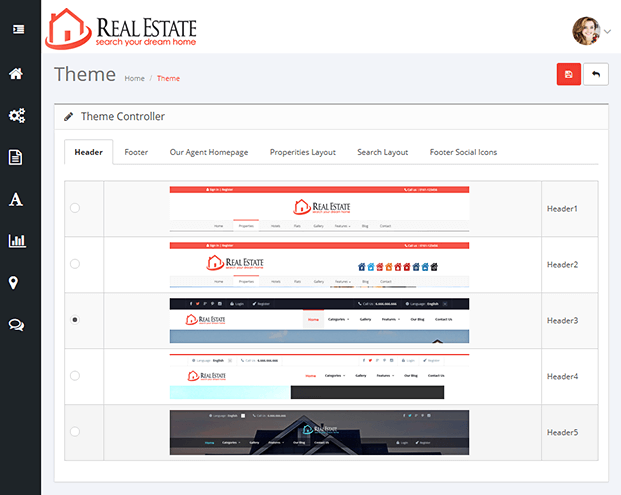 Professional Real Estate Website PHP Script | InkThemes