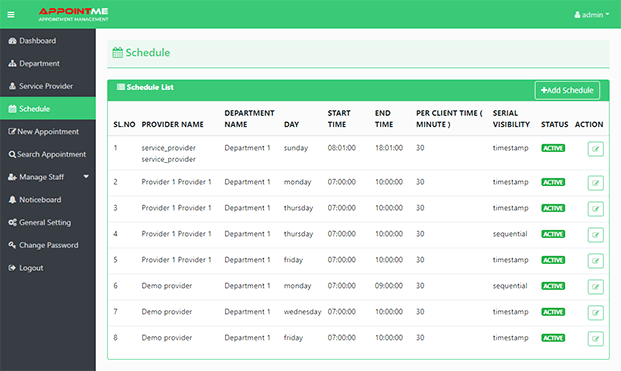 Appointme - PHP Appointment Booking Script | InkThemes