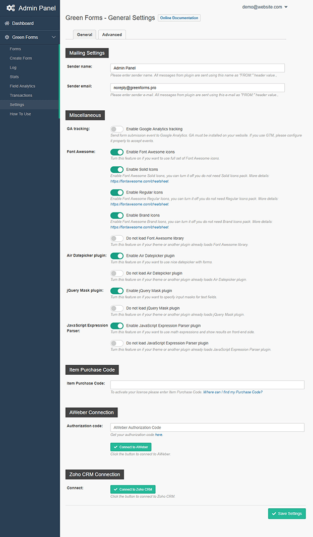 Green Forms - Form Builder PHP Script | InkThemes Green Forms - Form Builder PHP Script | InkThemes