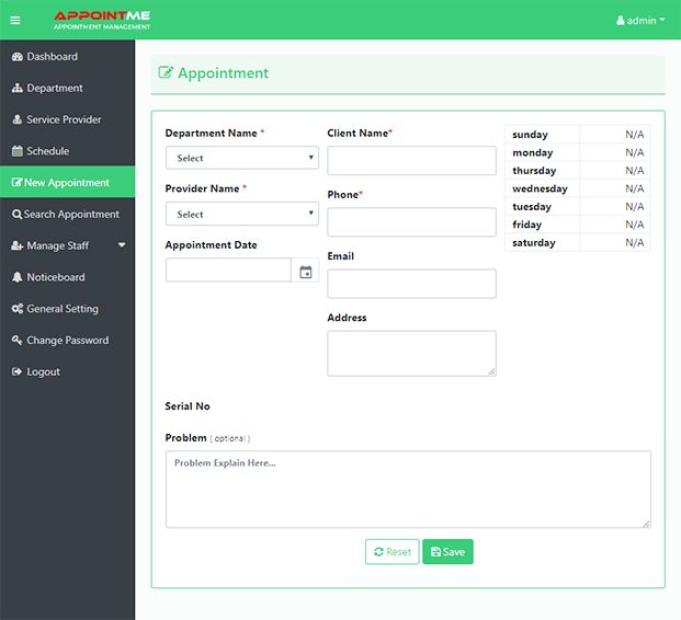 Appointme - PHP Appointment Booking Script | InkThemes