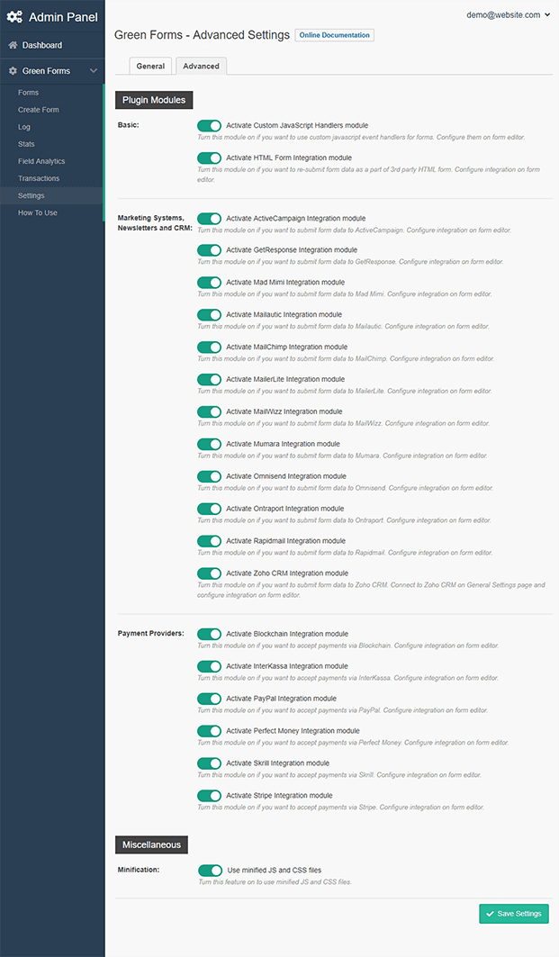 Green Forms - Form Builder PHP Script | InkThemes Green Forms - Form Builder PHP Script | InkThemes