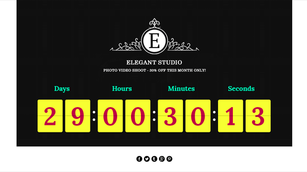 Chronos CountDown WordPress Plugin| InkThemes