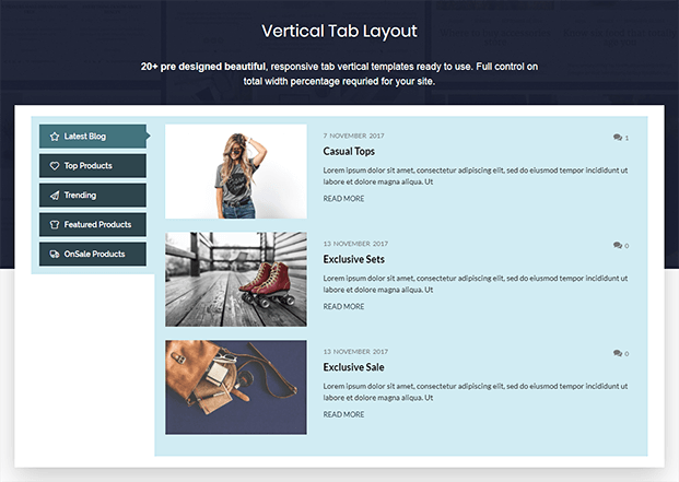 Everest Tab - WordPress Responsive Tab Plugin | InkThemes