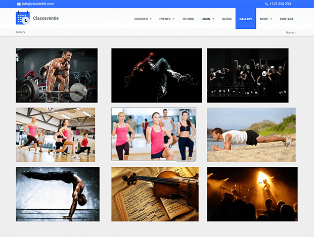 Classeventie V2 - Event Booking PHP Script | InkThemes