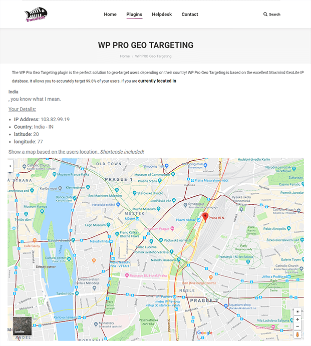 Premium WordPress Pro Geo Targeting Plugin | InkThemes