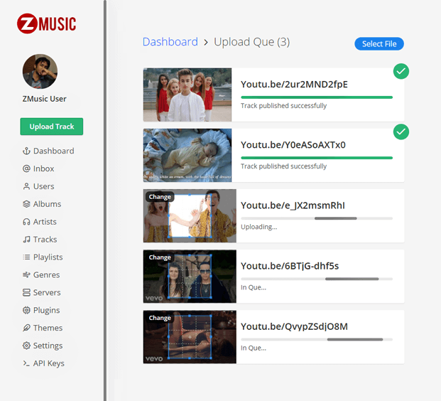 Premium Zuz Music Streaming PHP Script | InkThemes Premium Zuz Music Streaming PHP Script | InkThemes