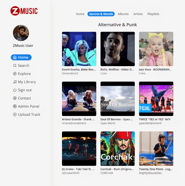 Premium Zuz Music Streaming PHP Script | InkThemes Premium Zuz Music Streaming PHP Script | InkThemes