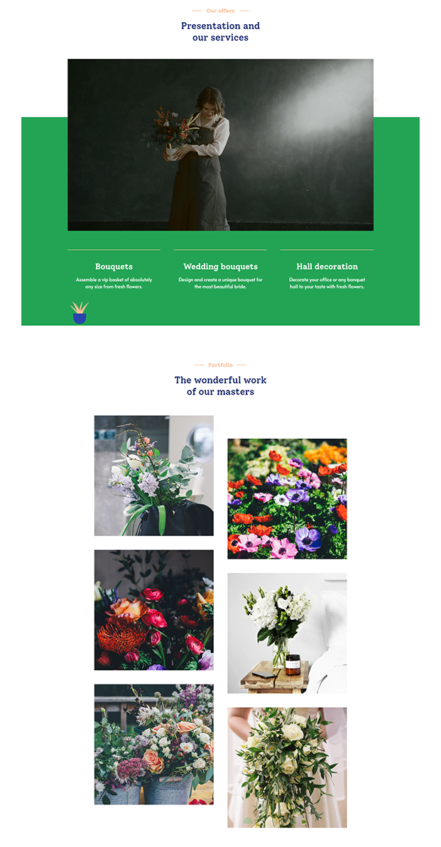ProFlow - Minimalistic Florist WordPress Theme | InkThemes