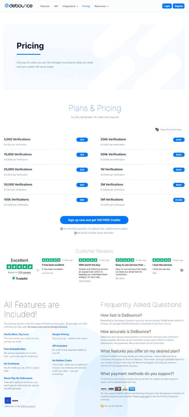 DeBounce - WordPress Email Validation Plugin | InkThemes